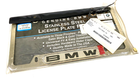New Old Stock Genuine BMW Polished License Plate Frame 82120010395 | eBay