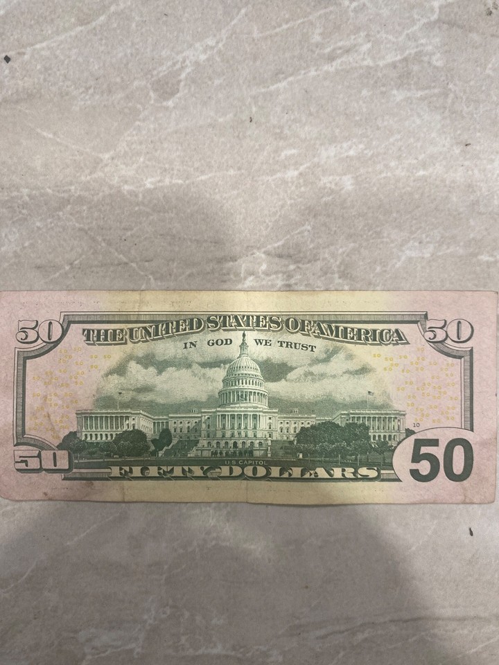 $50 Dollar Star Note Bill 2017A Low Print Count Low Serial Number | eBay