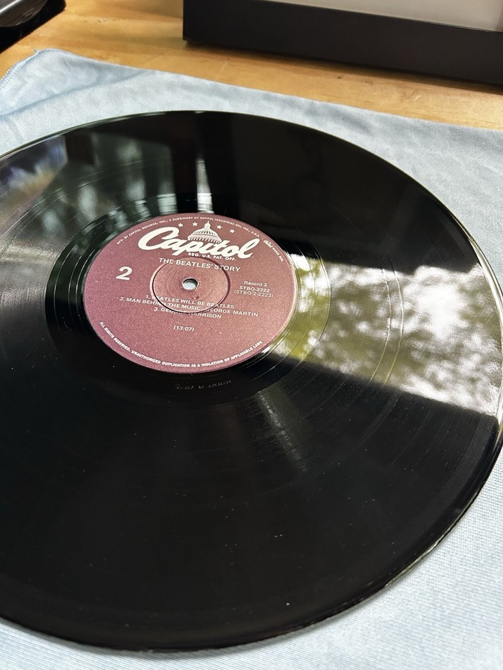THE BEATLES STORY ‘78 Capitol STBO-2222 [NM-] Purple Label Record 2 LP ...