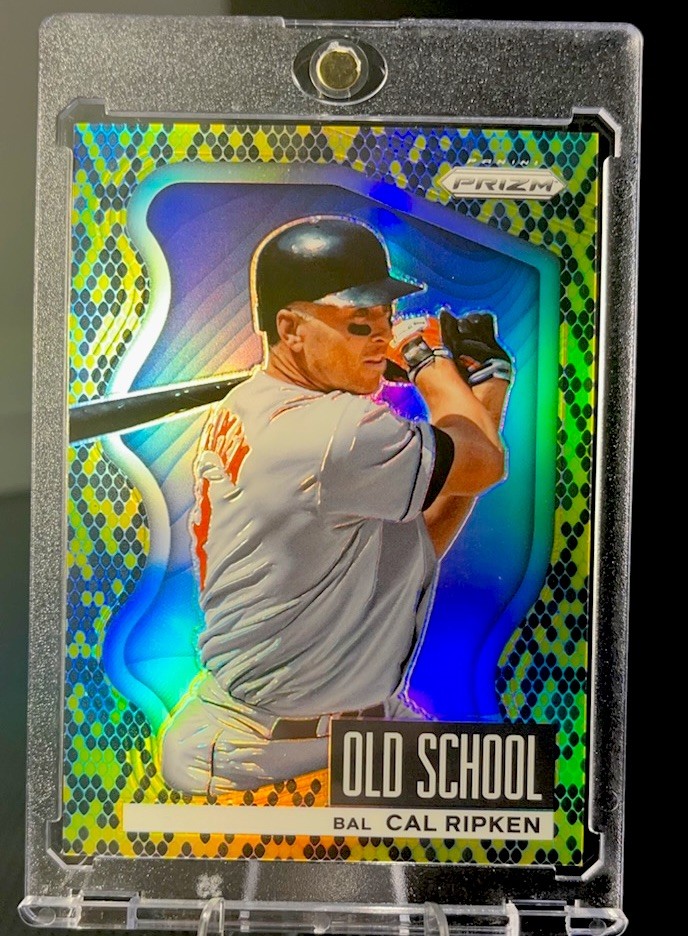 2022 CAL RIPKEN /50 * SSP * SNAKESKIN Panini Prizm Old School MLB RARE ...