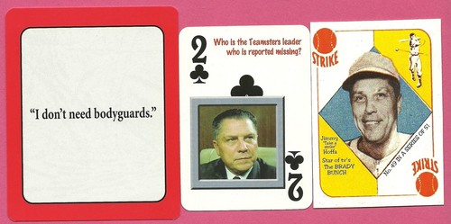 Jimmy Hoffa Fab Card Collection International Brotherhood of Teamsters ...