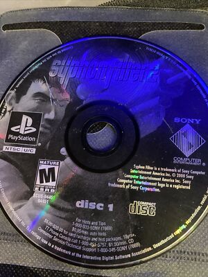 Syphon Filter 2 (Sony PlayStation 1, 2000) PS1 UnTESTED!!! Disc 1Only ...