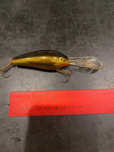 Rapala Fat Rap #7 Double Deep Rattles Gold | eBay