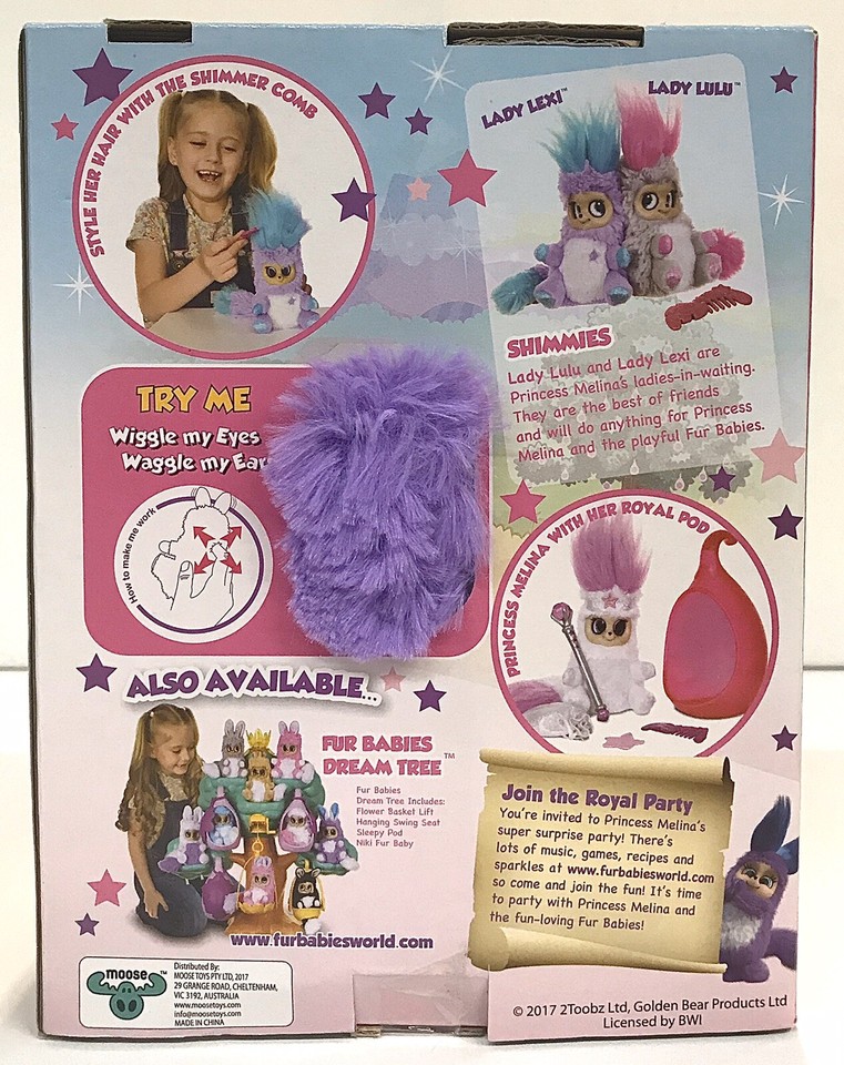 Fur Babies World Shimmie Lady Lexi / Wiggle my Eyes Waggle my Ears New ...