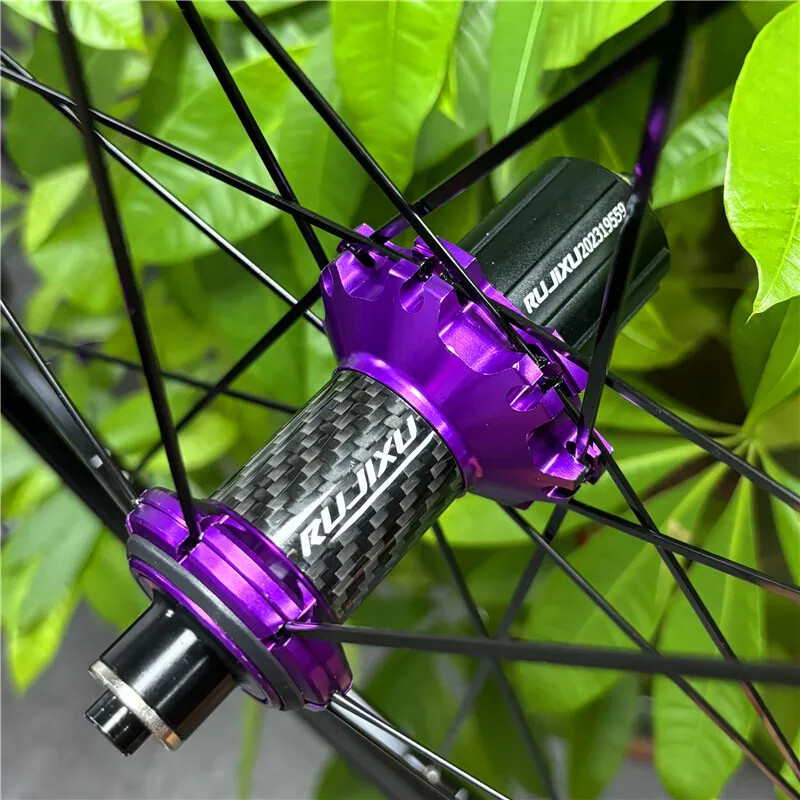 700c Road Bicycle Wheelset Sealed Bearing Flat Spokes Rims/Disc Brake 6 ...