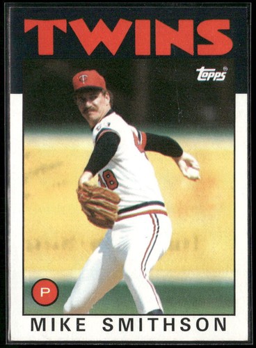 1986 Topps #695 Mike Smithson | eBay