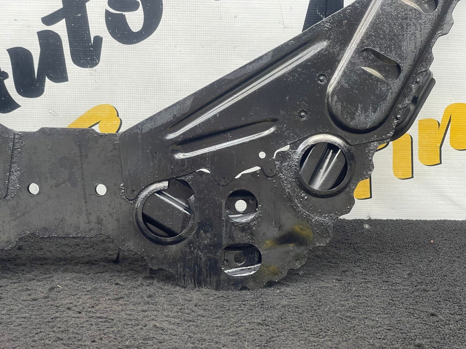 08-13 INFINITI G37 COUPE OEM REAR SUBFRAME K FRAME CRADLE BRACE BRACKET ...