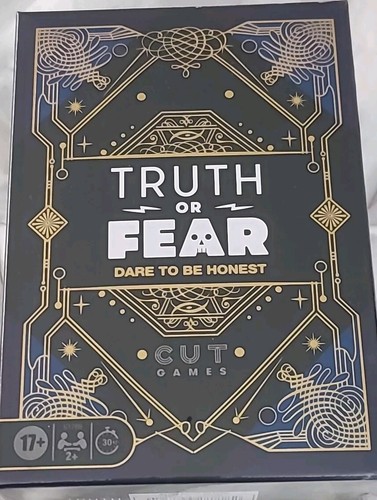 Truth or Fear: Dare To Be Honest Party Card Game Cut Games FACTORY ...