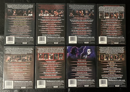 TNA WRESTLING DVD 2006 LOT 8 PPV EVENTS Kurt Angle/Samoa Joe/Sting | eBay