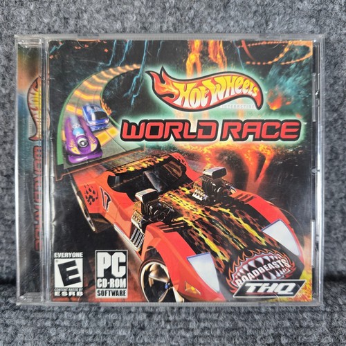 Hot Wheels World Race PC CD-ROM Game 2003 Velocity X2 PC CD Computer ...