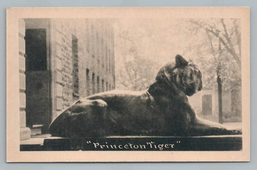 Princeton Tiger Statue