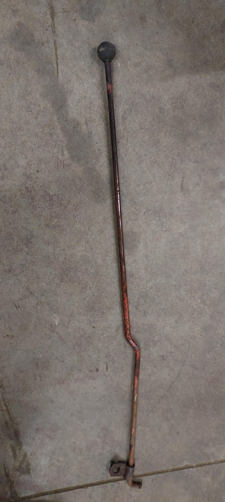 Allis Chalmers WD tractor PTO Power Take Off linkage control rod & knob ...