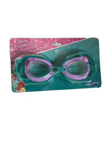 NEWDisney Princess Little Mermaid Ariel Swim Goggles for Girls Ages 3 ...