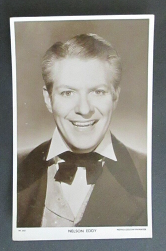Nelson Eddy Movie Actor Picturegoer 543 RPPC Postcard | eBay