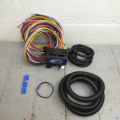 1946 - 1992 JP Wire Harness Fuse Block Upgrade Kit hot rod street rod ...