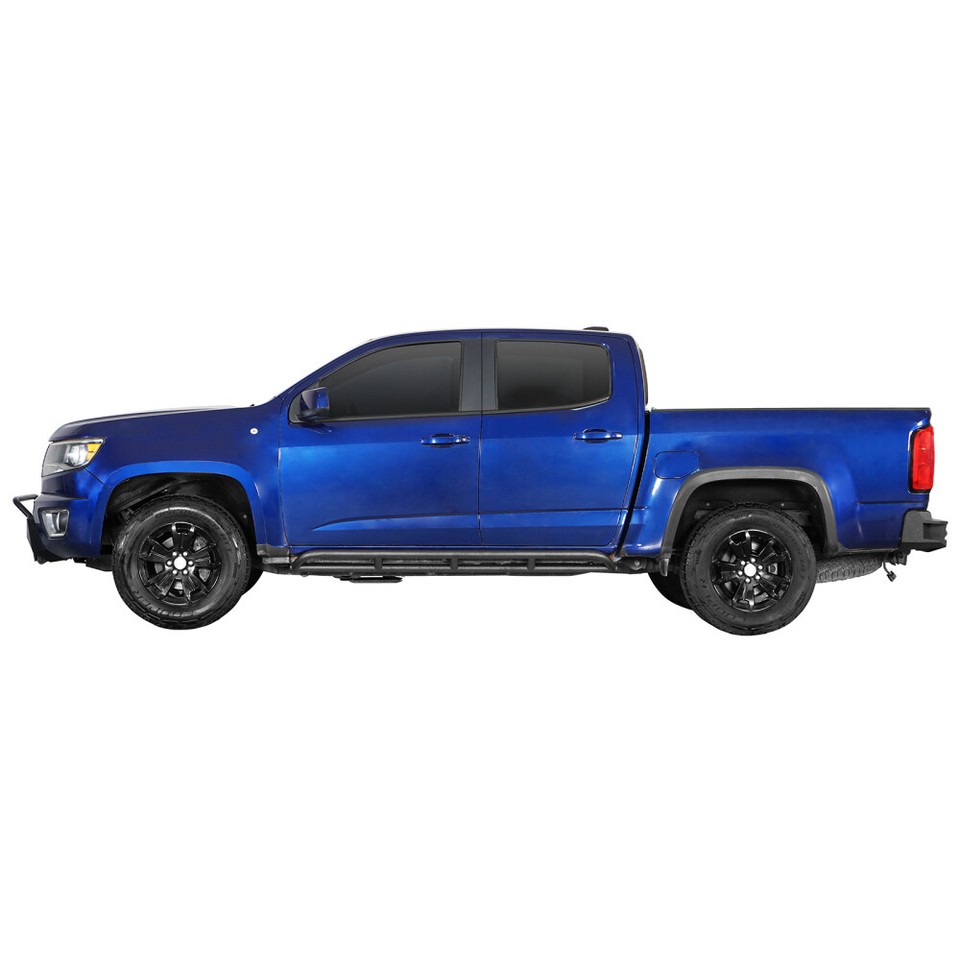 Steel Tube Slider Rocker Guards for Chevy Colorado GMC Canyon Crew Cab ...