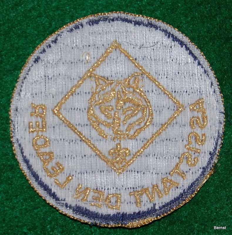 VINTAGE BOY SCOUT - CUB SCOUT ASSISTANT DEN LEADER PATCH - MYLAR | eBay