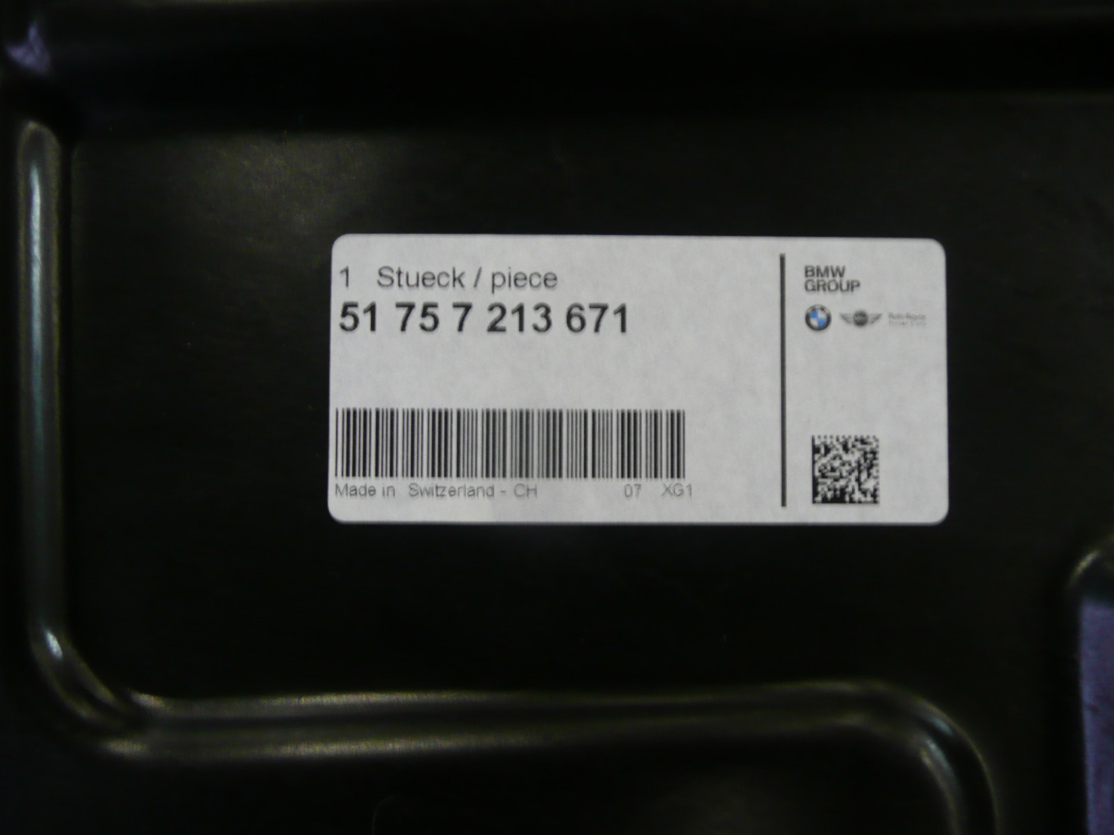 NEW GENUINE BMW X3 F25 X4 F26 UNDERBODY PANELING FRONT LEFT 51757213671 ...