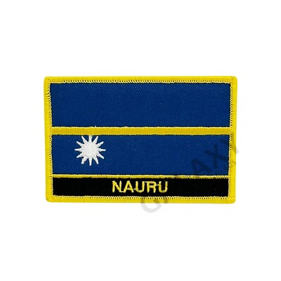 Nauru Patch / Nauru Flag / Iron On | eBay
