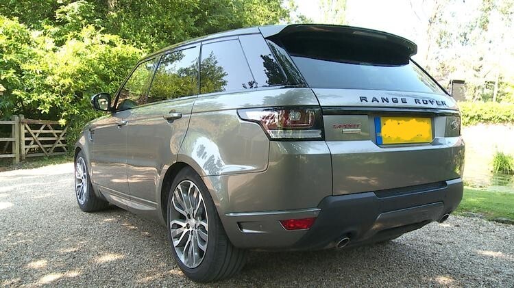 New Genuine RANGE ROVER SPORT L494, EVOQUE REAR SPOILER THIRD BRAKE ...