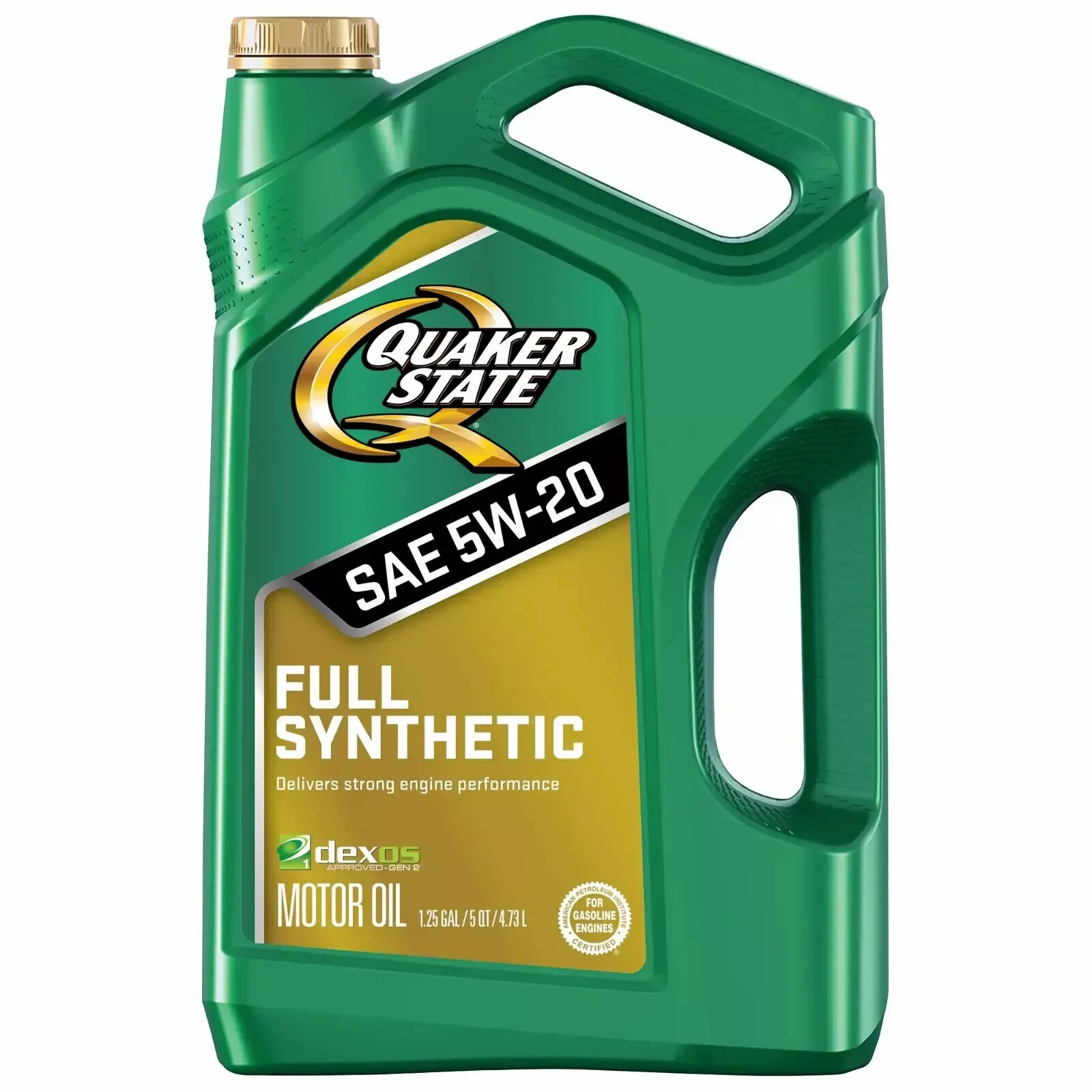 Genuine Quaker State 5W-20 Full Synthetic Motor Oil, 550046189, 1 ...