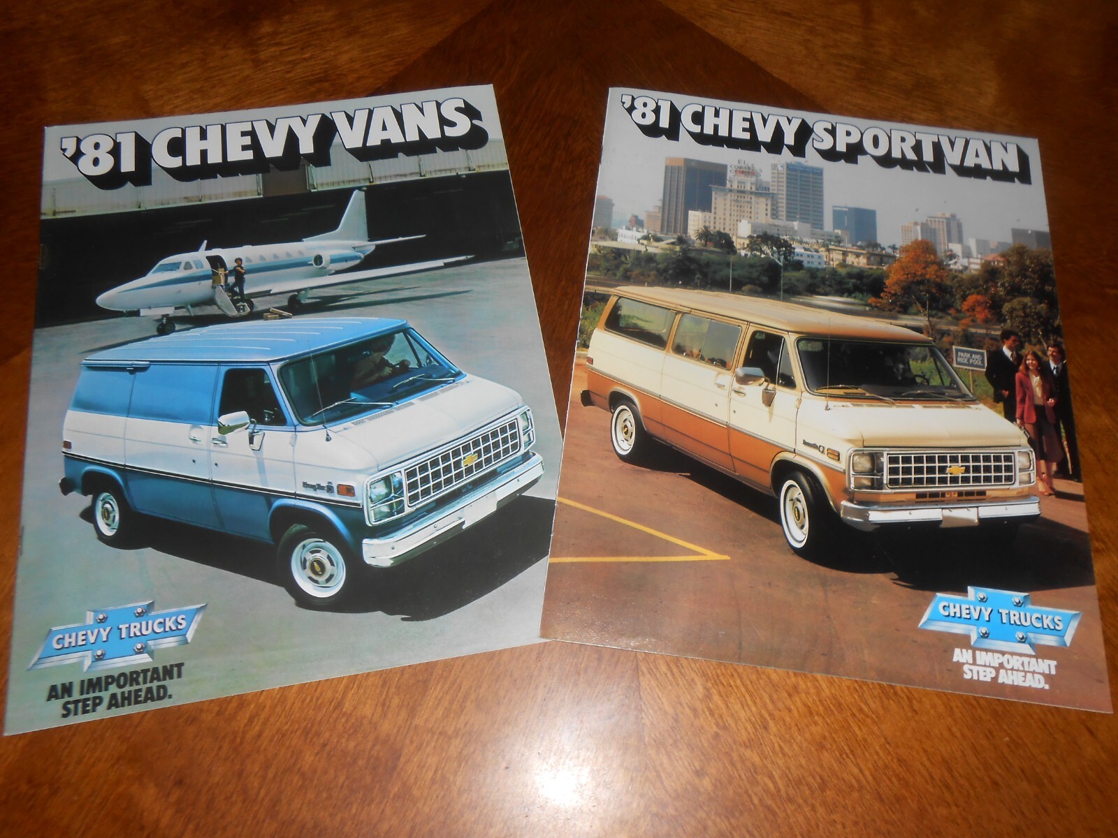 1981 CHEVY VAN BROCHURE plus '81 CHEVROLET SPORTVAN CATALOG 2-4-1 Deal ...