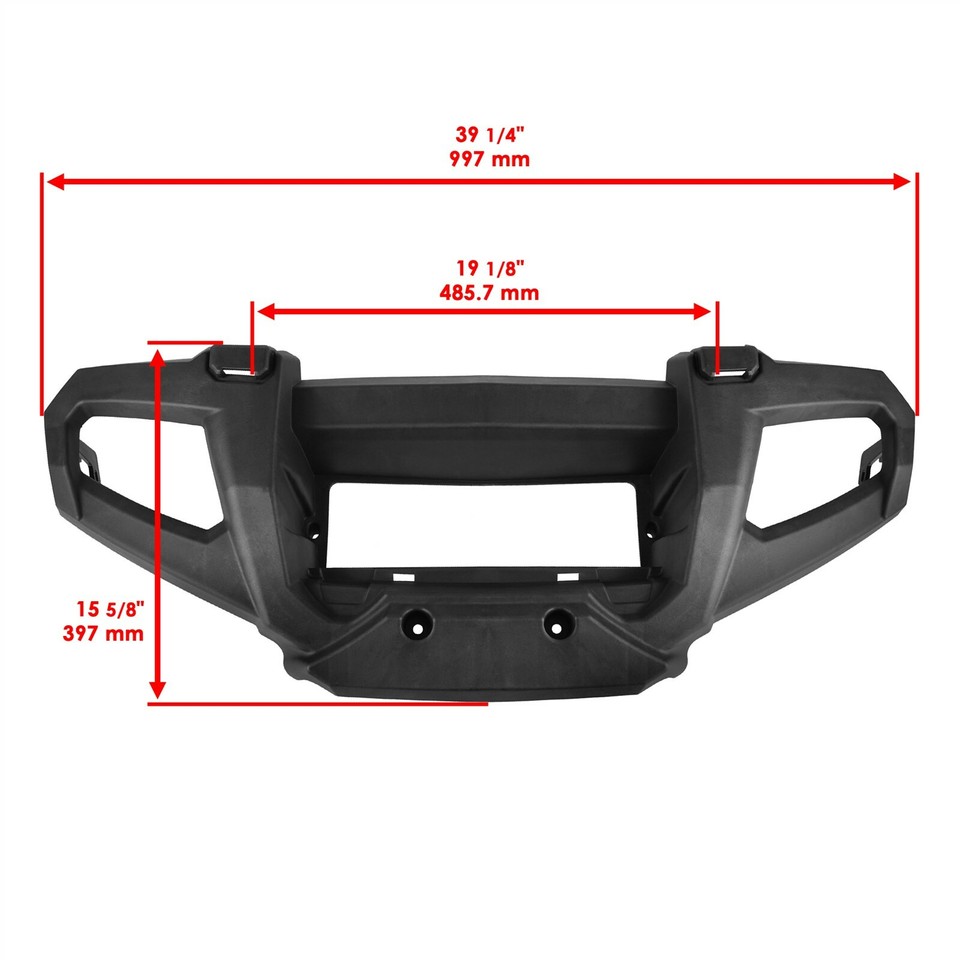 Front Bumper & Panel For Polaris Sportsman X2 700 2008 Brush Guard ...