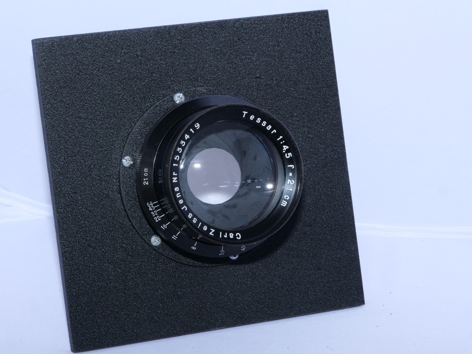 Mentor 5x7 / 4x5 Studio Field Camera. (2) Backs. (3) Zeiss Lenses ...
