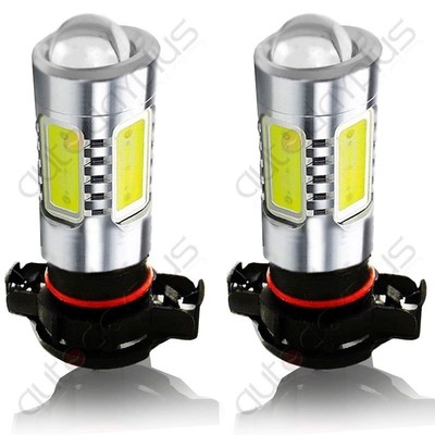 2X Super 80W High Power H16 5202 Fog Driving Light Bulbs PS24W 5201 ...