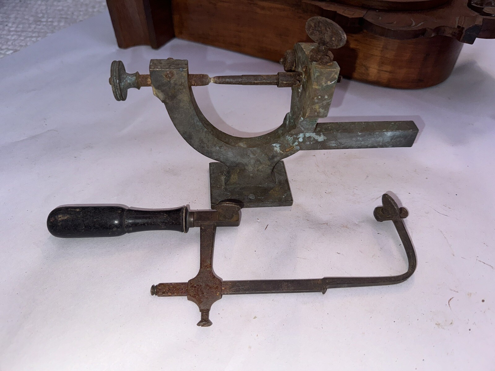 Antique Clock Repair Tools/Parts- Lathe? | eBay