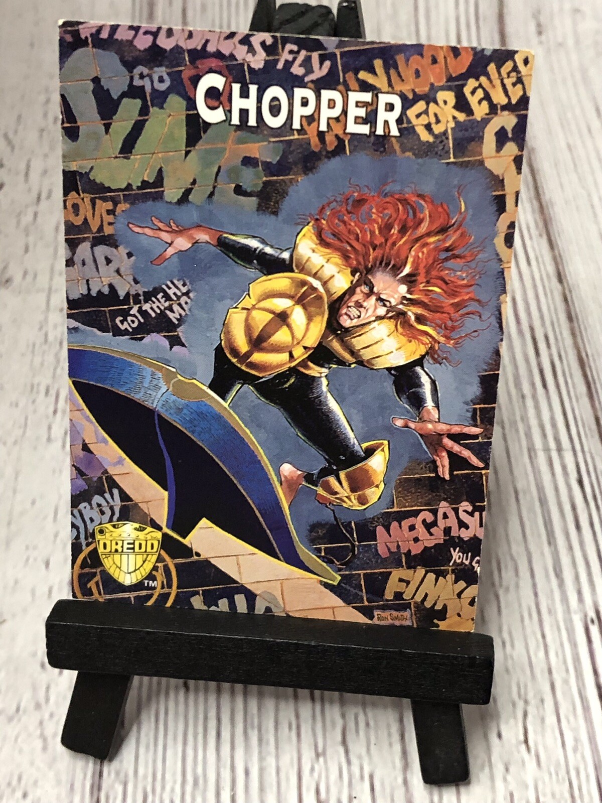 Edge 1995 Judge Dredd The Epics Chase Card Chopper Proto 5 | eBay