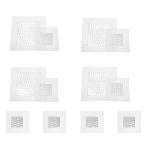 12 Pcs Wall Repair Patch Self-adhesive Fiberglass Mesh Drywall Kit | eBay