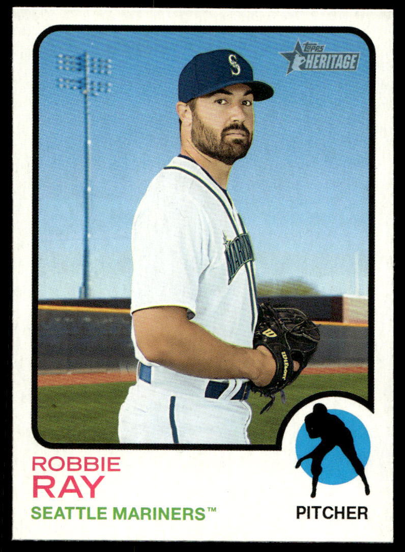 2022 Topps Heritage 132 Robbie Ray Seattle Mariners Baseball Card | eBay