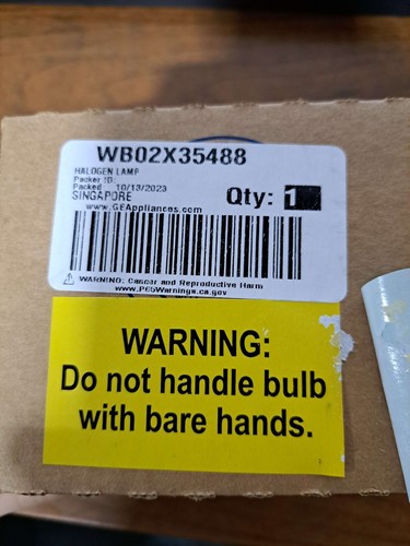 wb02x35488 ge halogen lamp | eBay