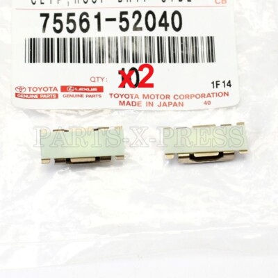 OEM GENUINE TOYOTA CAMRY SCION LEXUS DRIP MOLDING RETAINER CLIPS ...