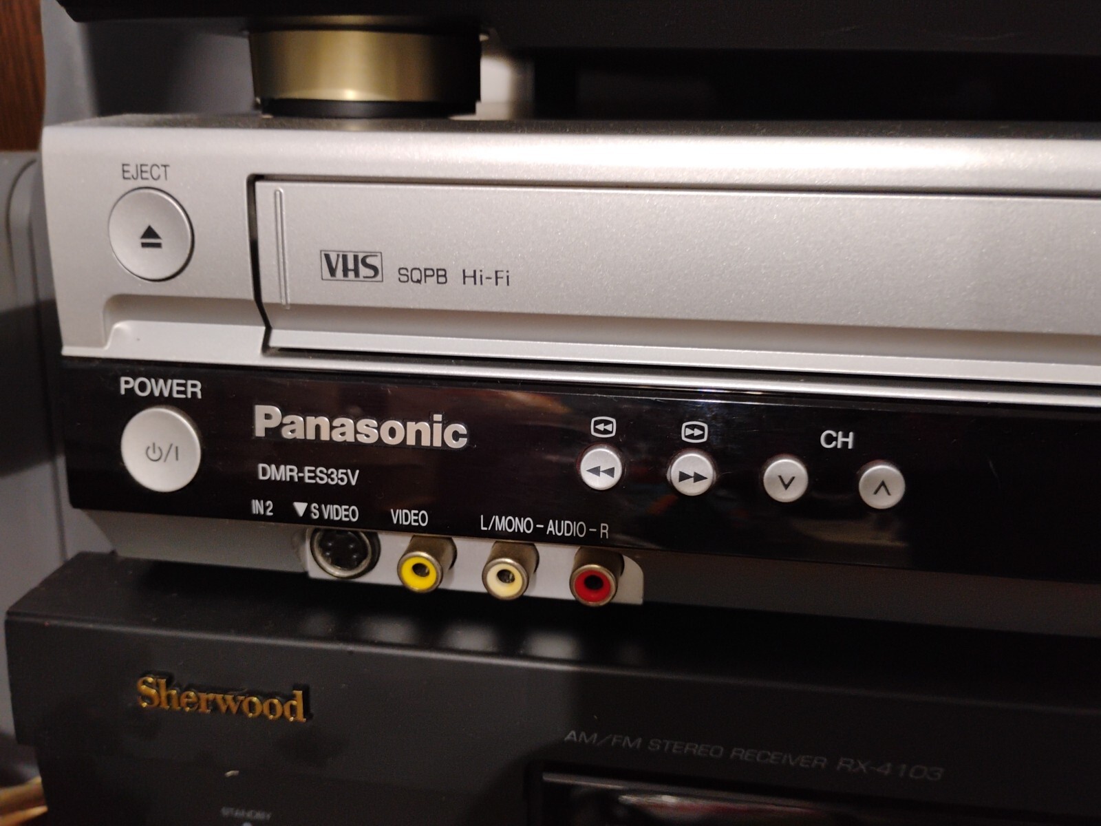 Panasonic DMR-ES35V Combo VCR VHS DVD RAM Player Recorder - TESTED | eBay