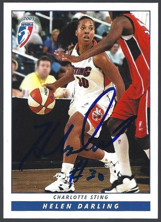 Helen Darling 2005 Rittenhouse WNBA #67 IP auto signed card | eBay