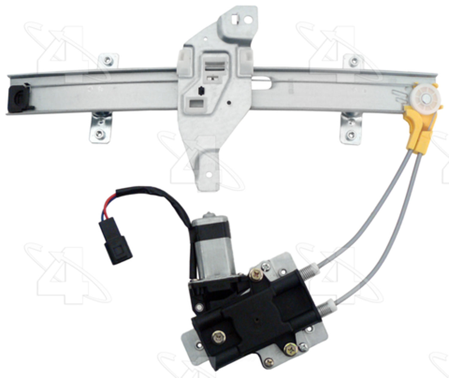 Power Window Motor and Regulator Assembly-Window Assembly Rear Right ...
