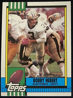 1990 Topps Tiffany Bobby Hebert #237 | eBay