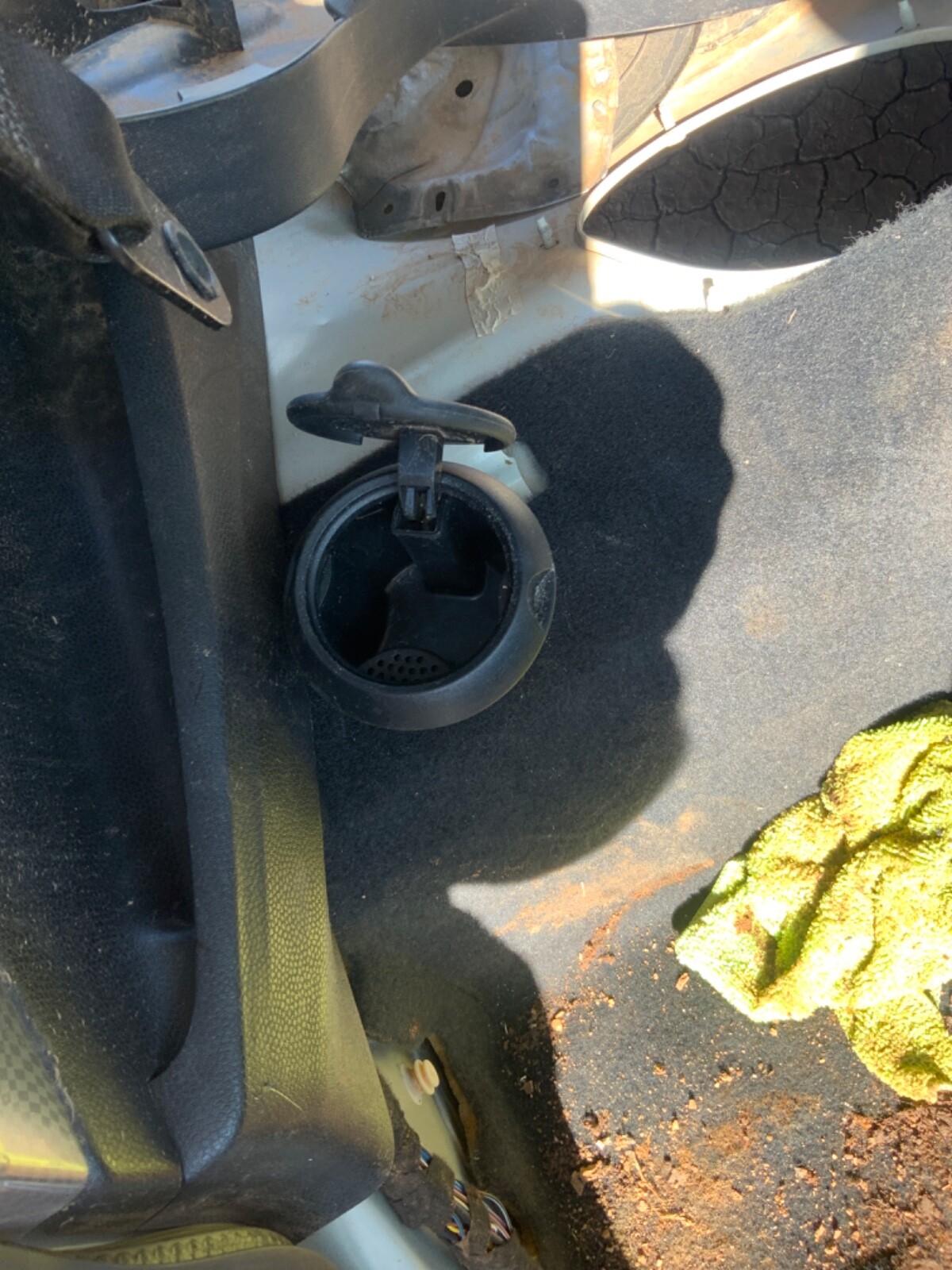 Mini Cooper Cup Holder Ash Tray CoinTray Silver 51167039241 02-08 R50 ...