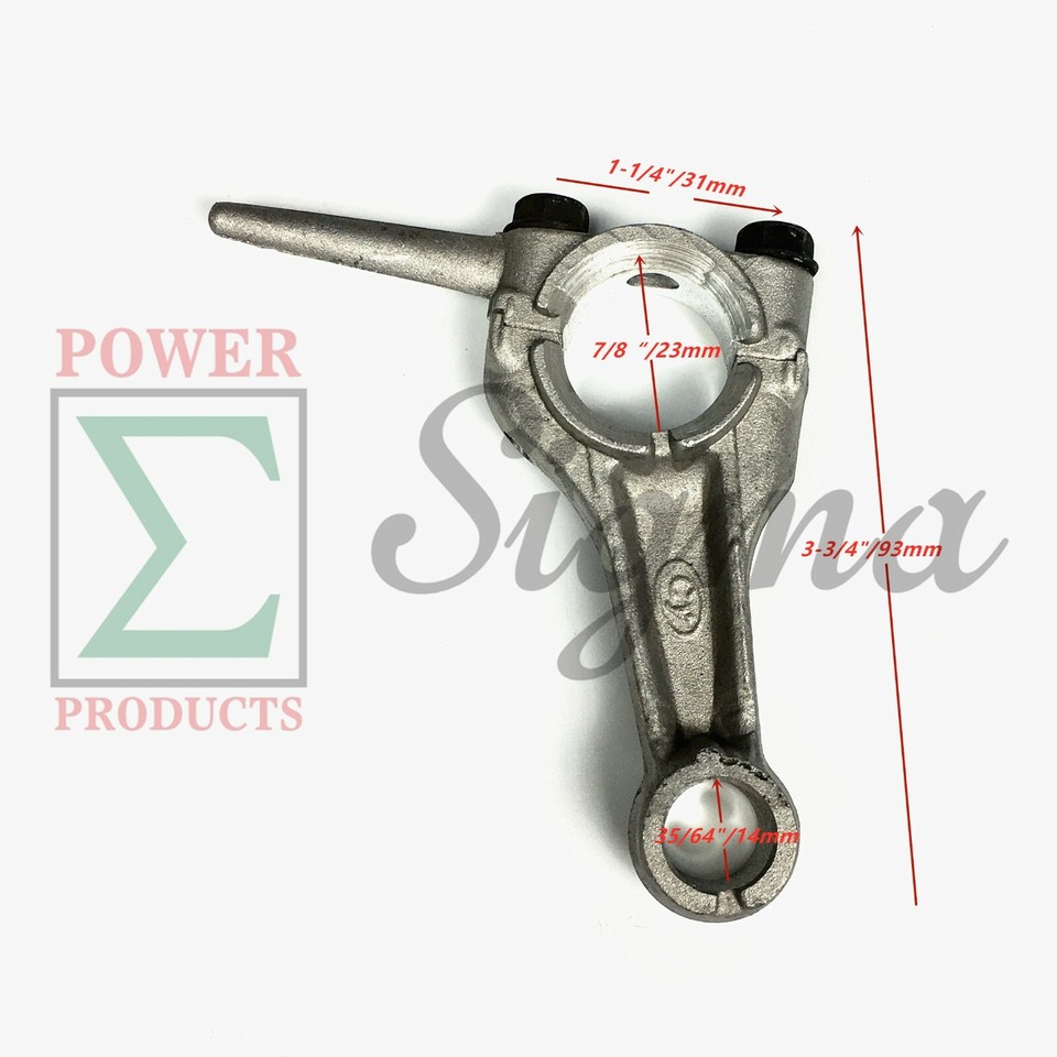 Connecting Rod For Pulsar 1600W 2000W 2200W PG2000 PG2200 98cc Gas ...