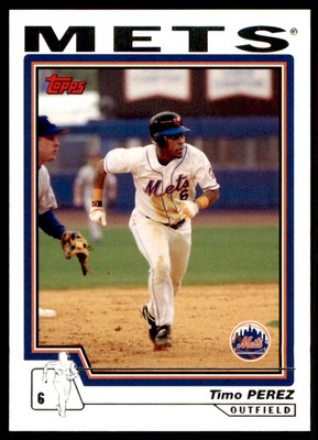 2004 TOPPS #149 TIMO PEREZ NEW YORK METS | eBay