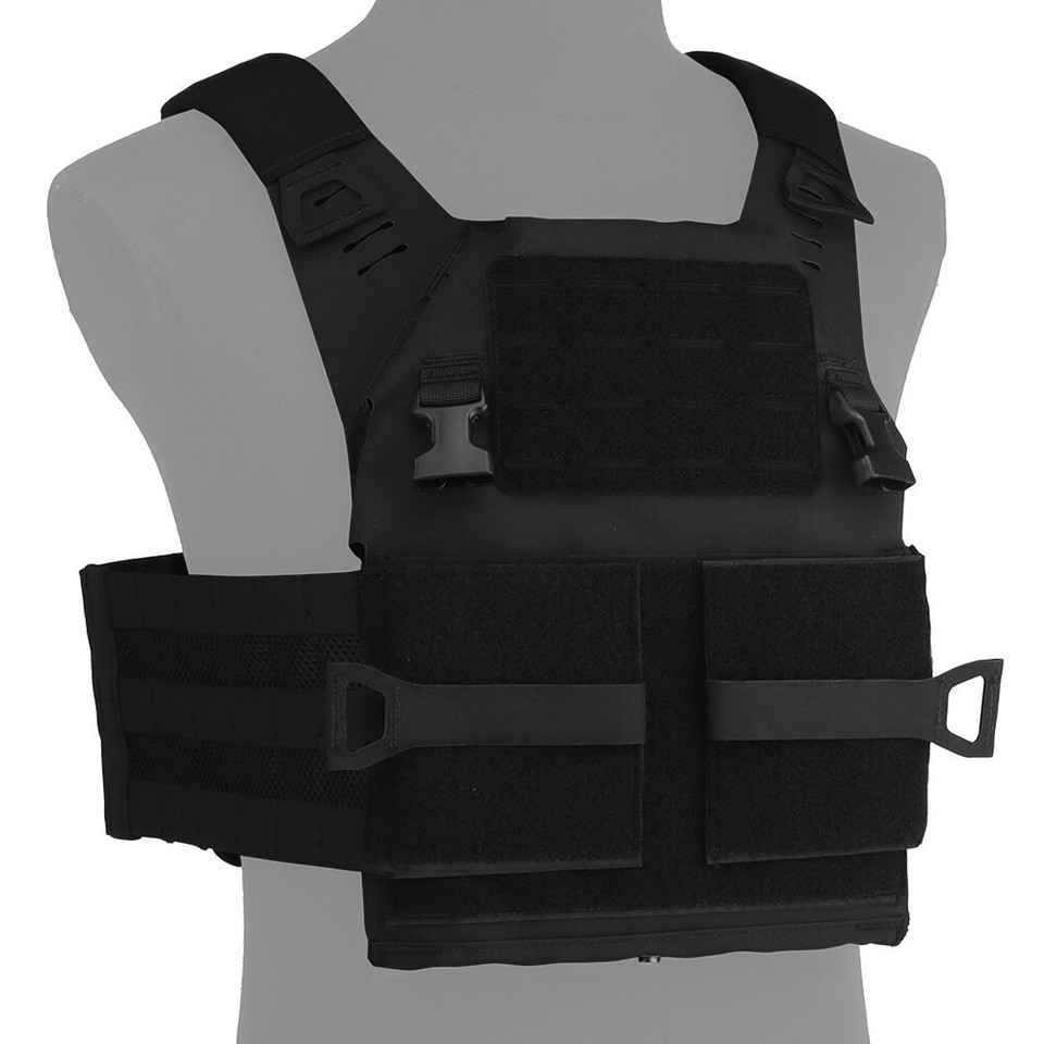 Tactical Vest Quick Detachment Training MOLLE Mounted Lightweight ...
