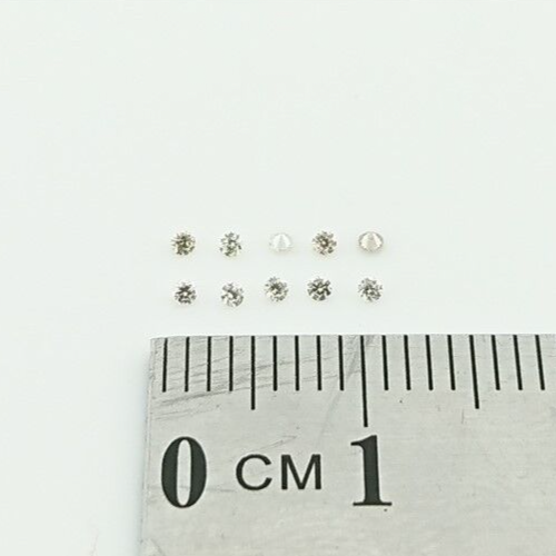LOOSE DIAMONDS - 32x 1.10mm Round Brilliant Cut Natural Mined Diamonds ...