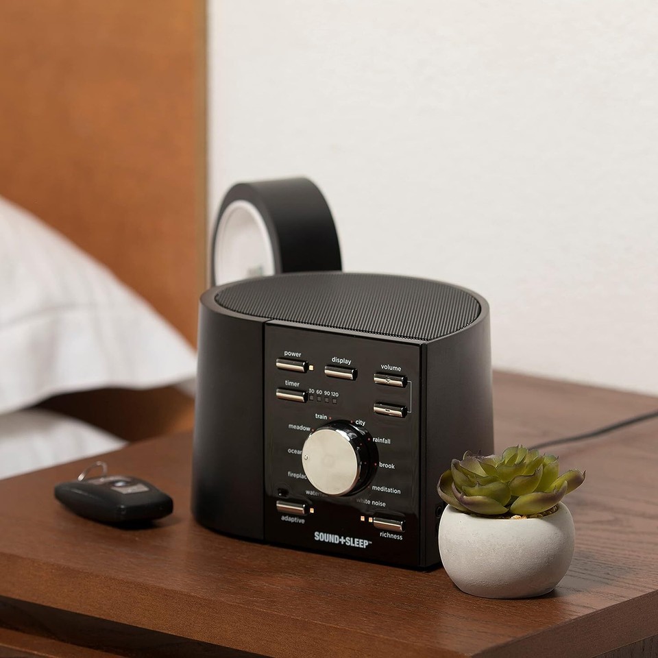 Sound+Sleep High Fidelity Sleep Sound Machine with Real Non-Looping ...