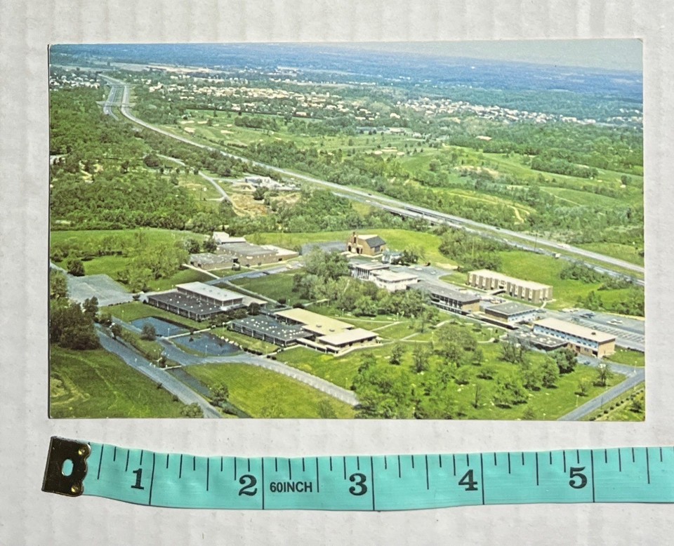 Vintage Shenandoah College Winchester VA Aerial View Postcard Dexter ...