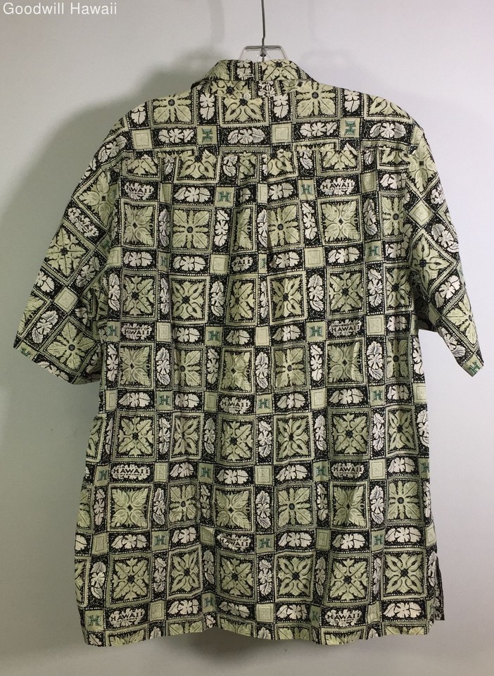 Riggers UH Multi-pattern Pull-over Hawaiian Aloha Tropical Shirt Men ...