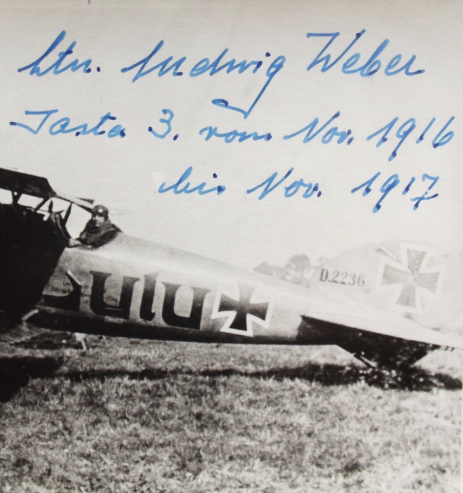 Ludwig Weber World War I German Fighter Pilot, Engineer, Test Pilot ...