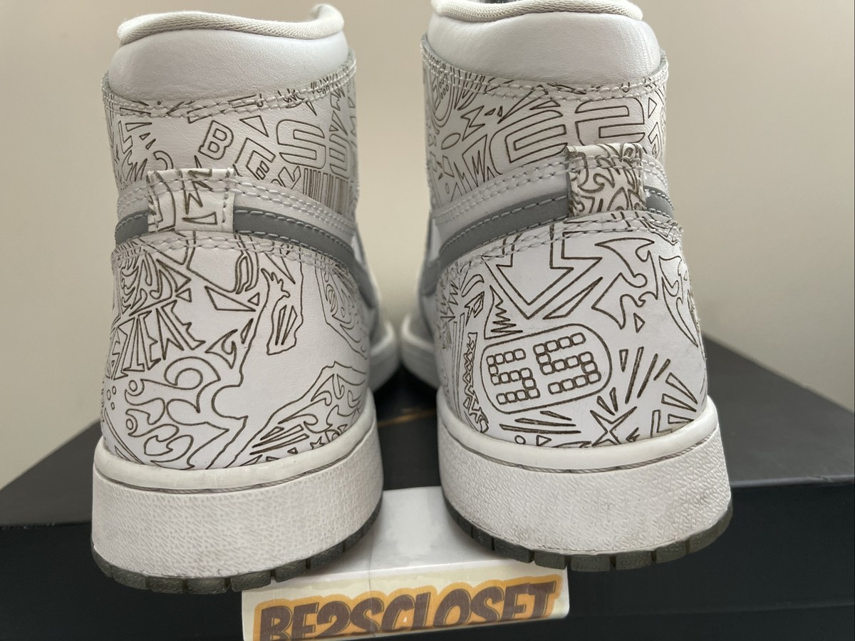 705290-100: Air Jordan 1 Retro Hi OG - Laser (GS) - sz 7Y 705290-100: Air Jordan 1 Retro Hi OG - Laser (GS) - sz 7Y