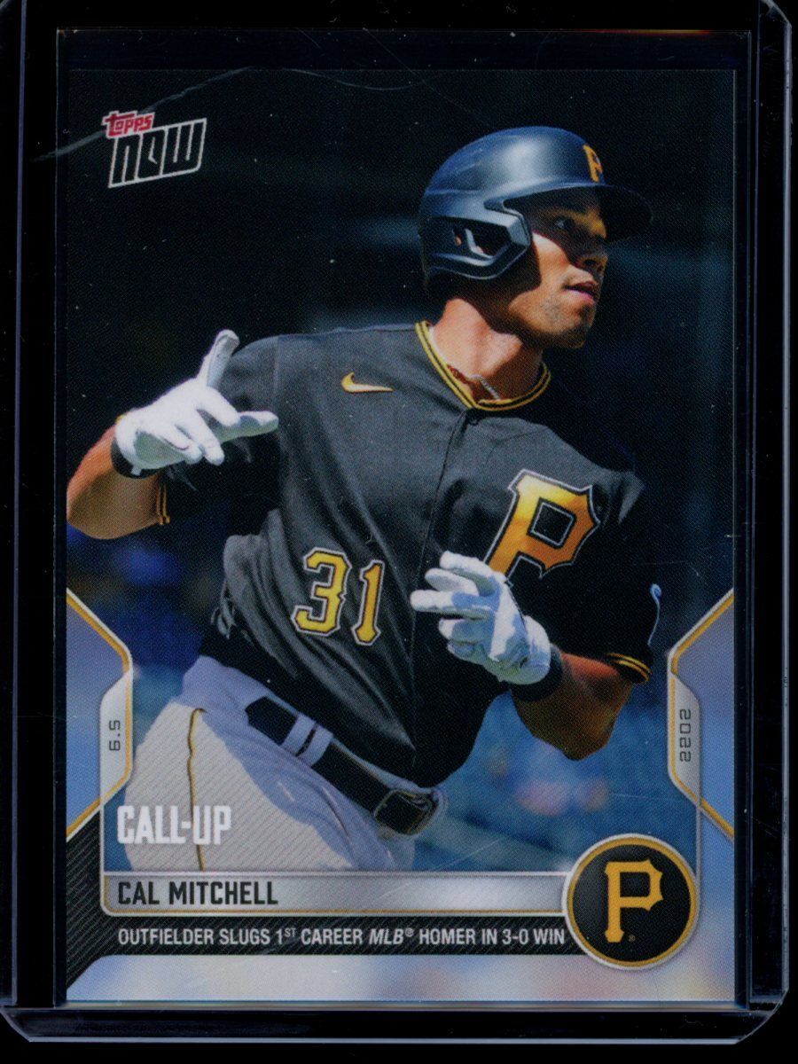 2022 Topps Now #307 Cal Mitchell Base Card | eBay